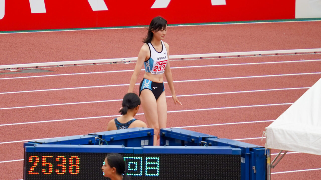 「青木萌佳」日本選手権U20出場、北関東インターハイでは連続銀メダル！最高クラスの選手と競うハイジャンパーは可愛いとも話題です。｜りくじょチャンネルHP